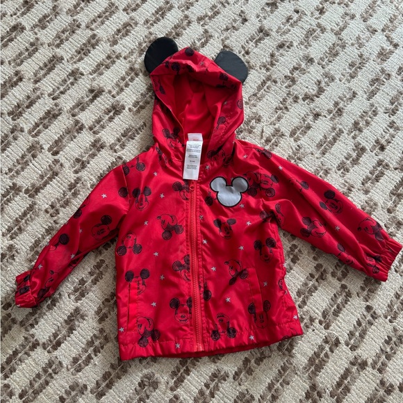 Disney | Jackets & Coats | Mickey Mouse Disney Rain Coat 2t Toddler ...